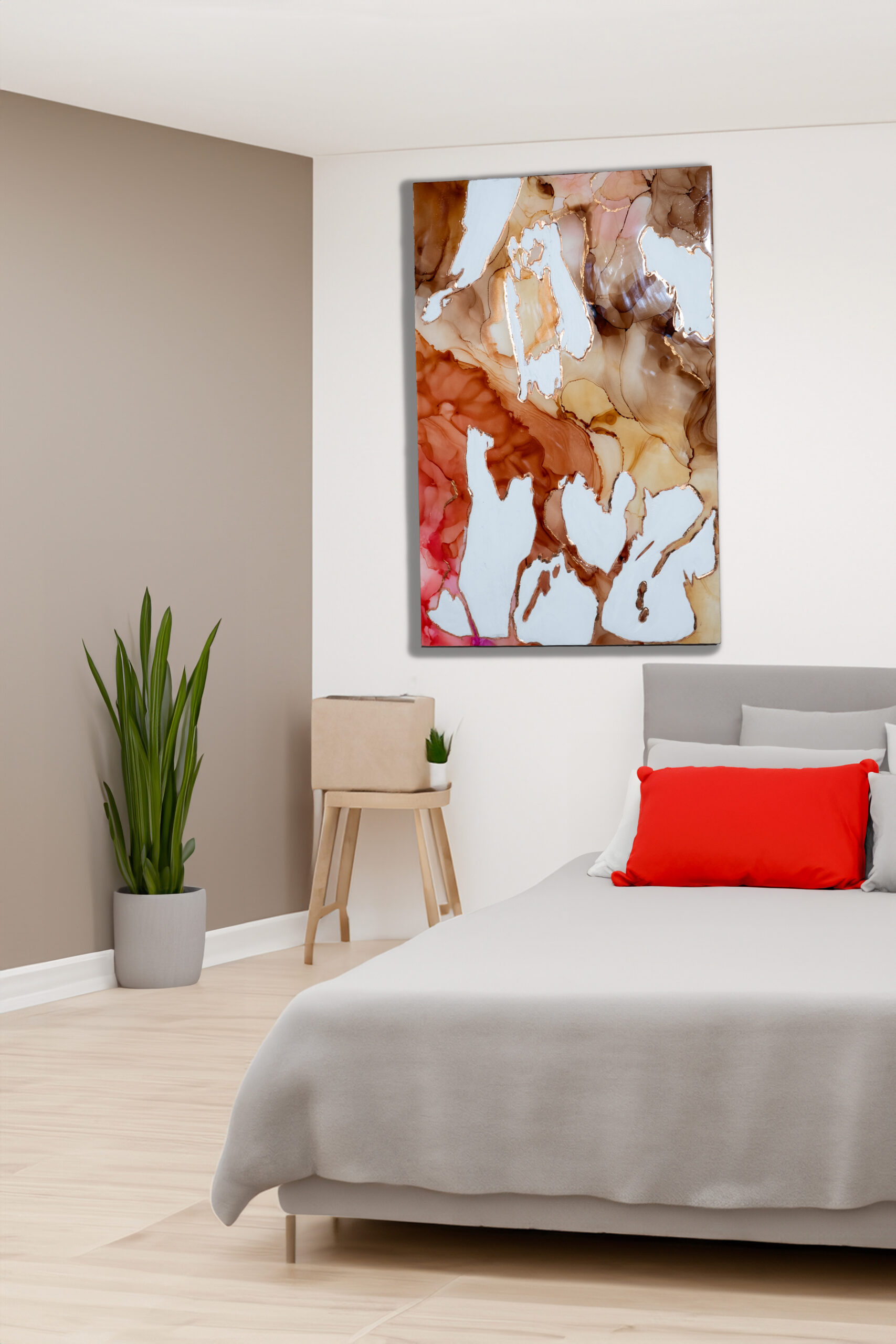 Three Colored Wall Art “Trinity”