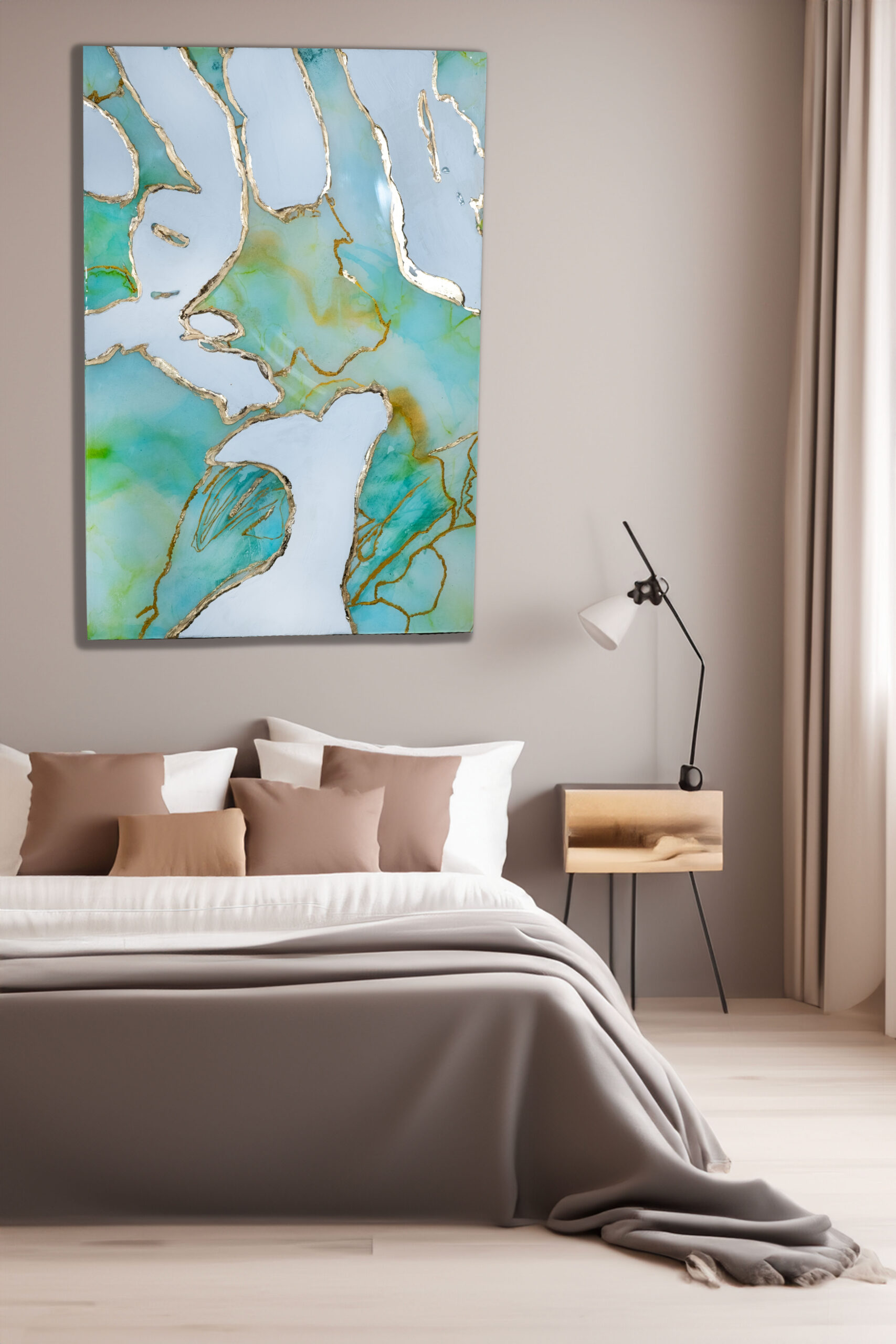 Three Colored Wall Art “Trinity”